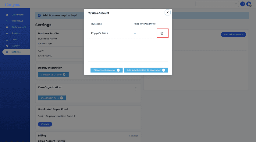 Connecting To Xero | Canyou Home Page