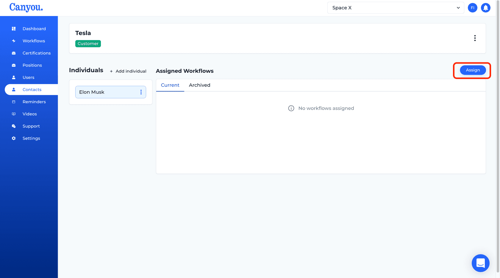 Client identity verification | Canyou Home Page