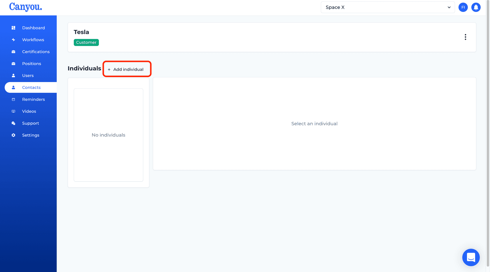 Client identity verification | Canyou Home Page